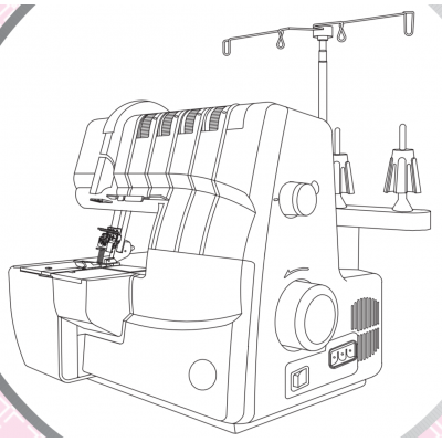 Máquina Overlock/Remalladora