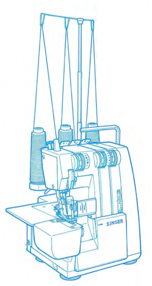 Overlockers Singer 14 U 52 A