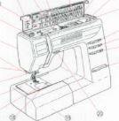 Sewing machine Elna 3003 3005 3007