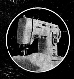 Sewingmachine Pfaff Calanda DeLuxe