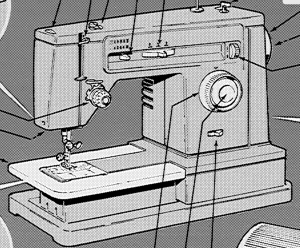 Sewingmachine Singer 1301