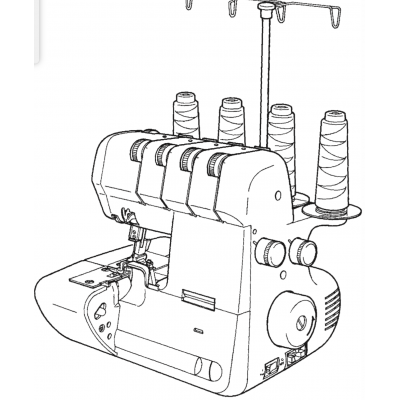 Máquina Overlock/Remalladora