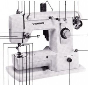 Sewing machine Vendomatic 7545